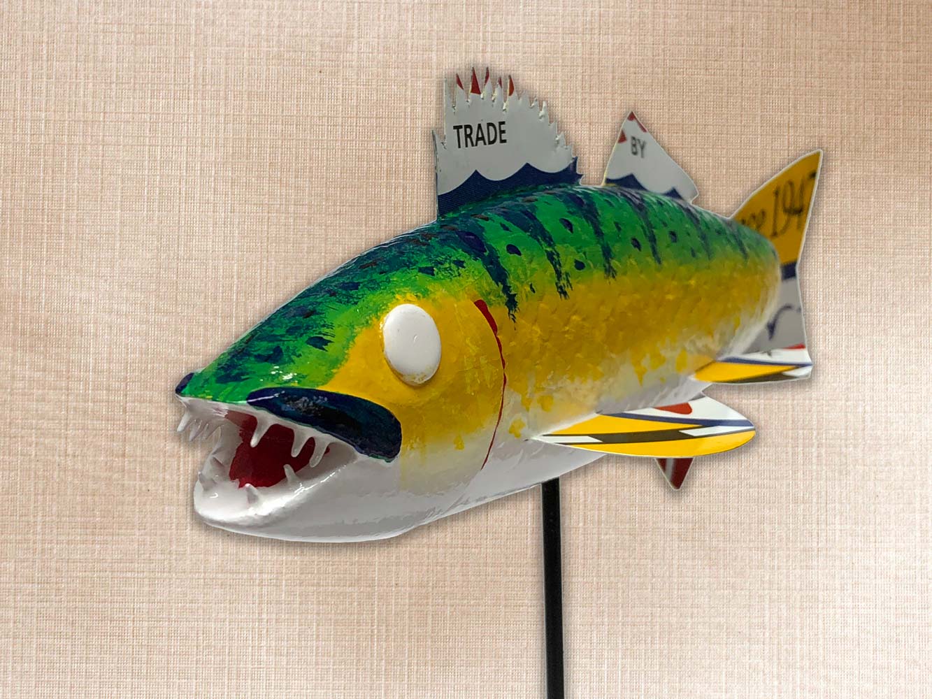 Green And Yellow Walleye | Rodecoys