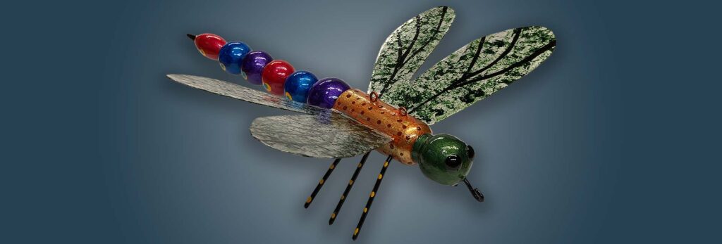 Silver Winged Dragonfly | Rodecoys