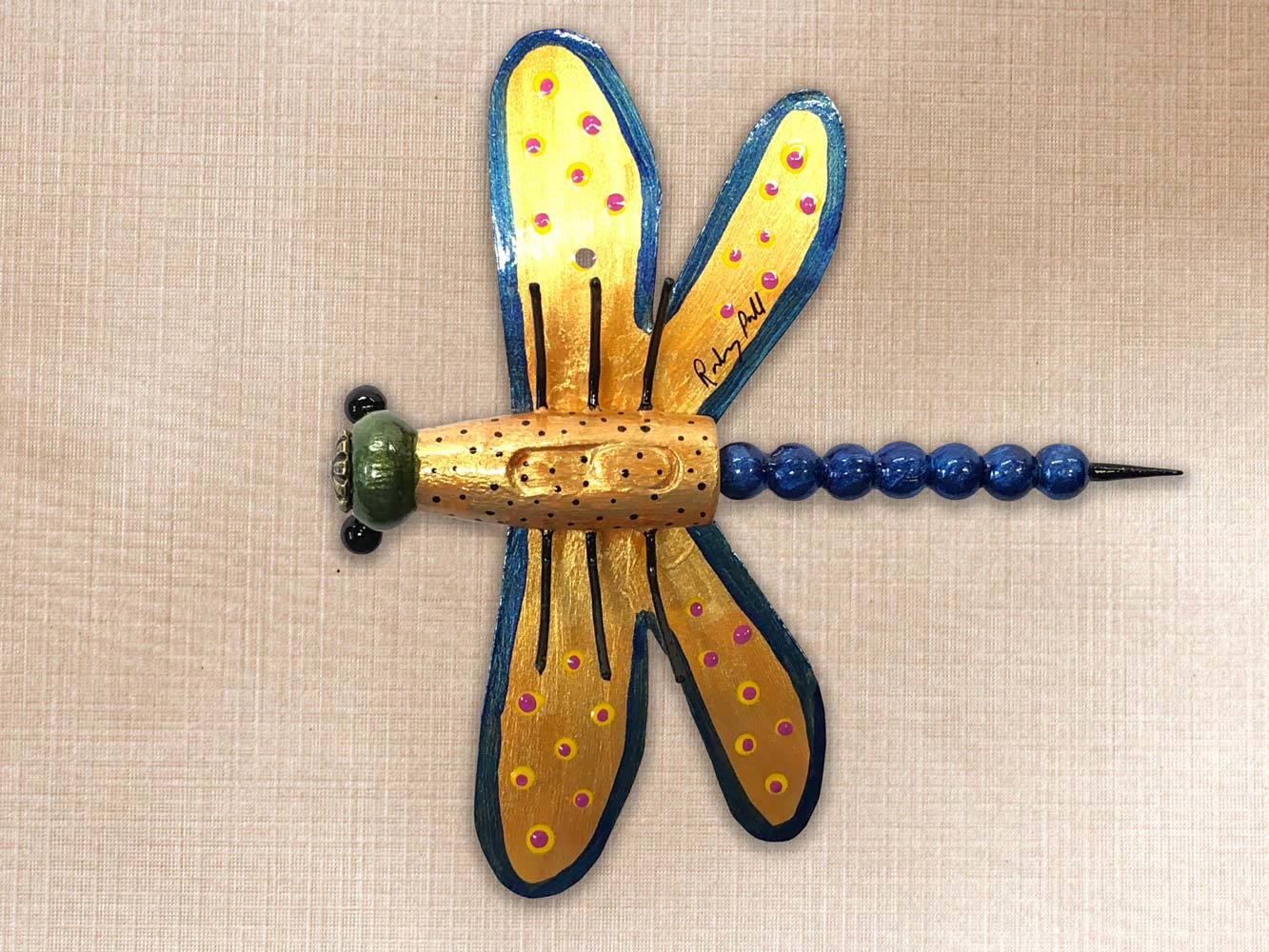 Velvet Clothespin Dragonfly | Rodecoys